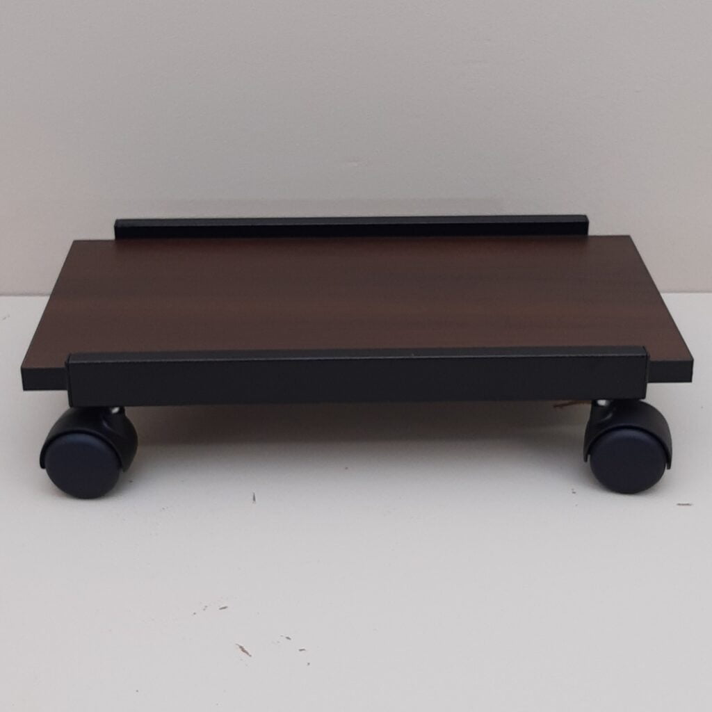 Base para CPU Trident - com rodízios, em MDF Tokay - Trident Desetec