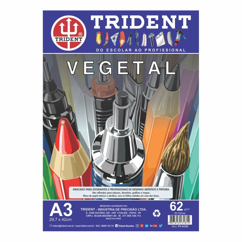 Papel Vegetal - PV-A362 - Trident Desetec